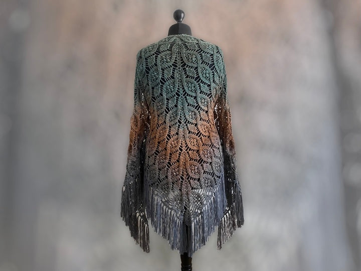 Leaf and Braid Shawl – Craftely